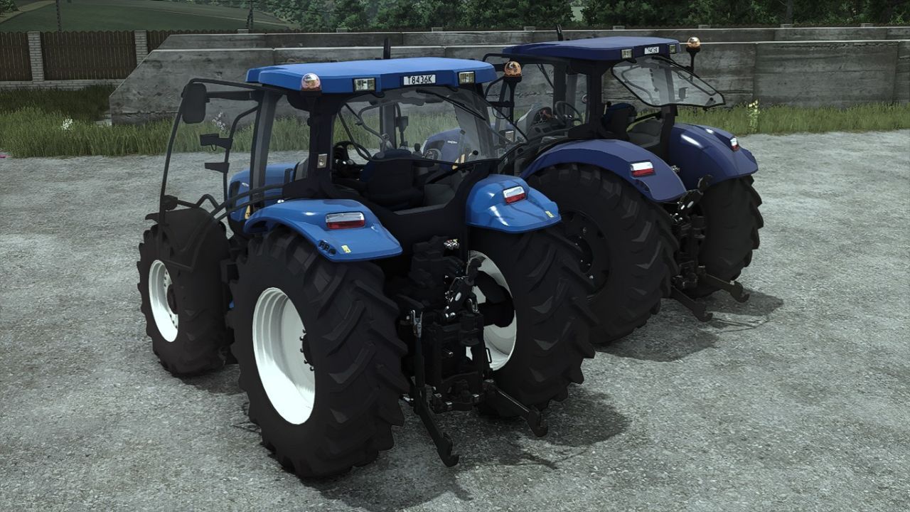 Трактор New Holland T6000 для Farming Simulator 25 — Farming Simulator 25
